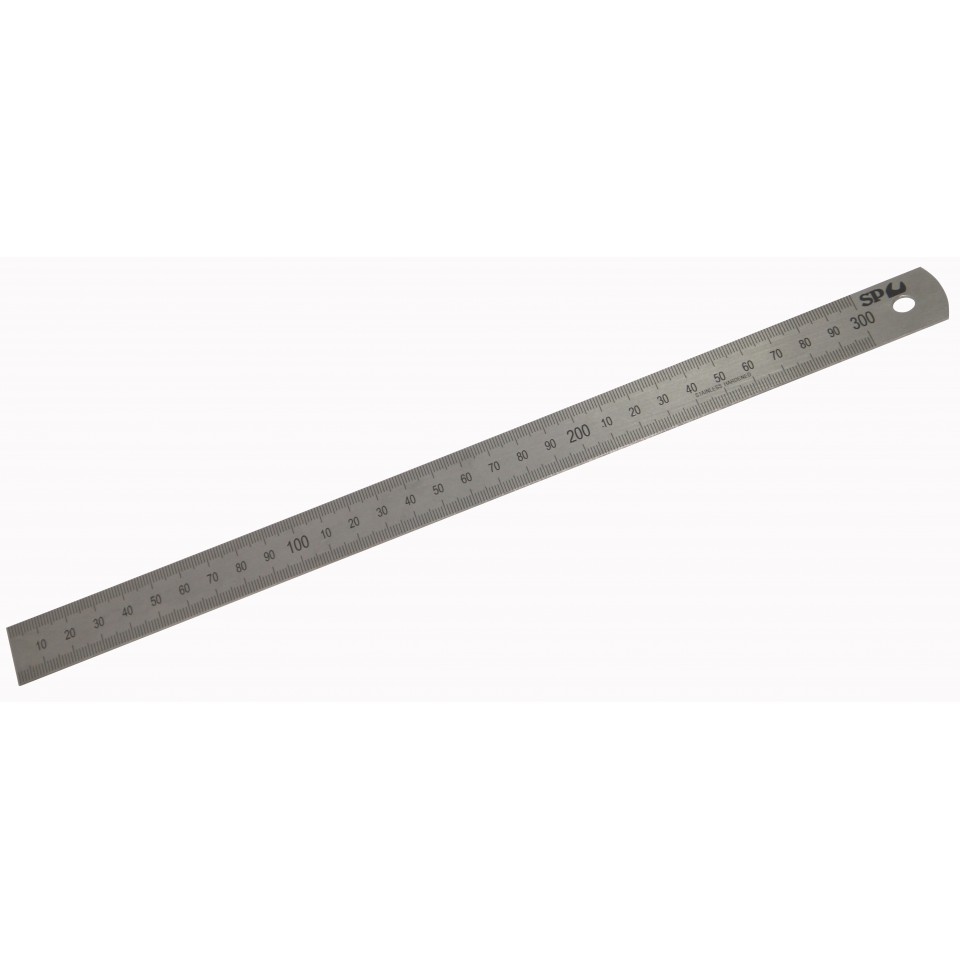 RULER STAINLESS STEEL 300MM