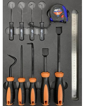 (S) - PICKS & SCRAPERS SET - 11PC