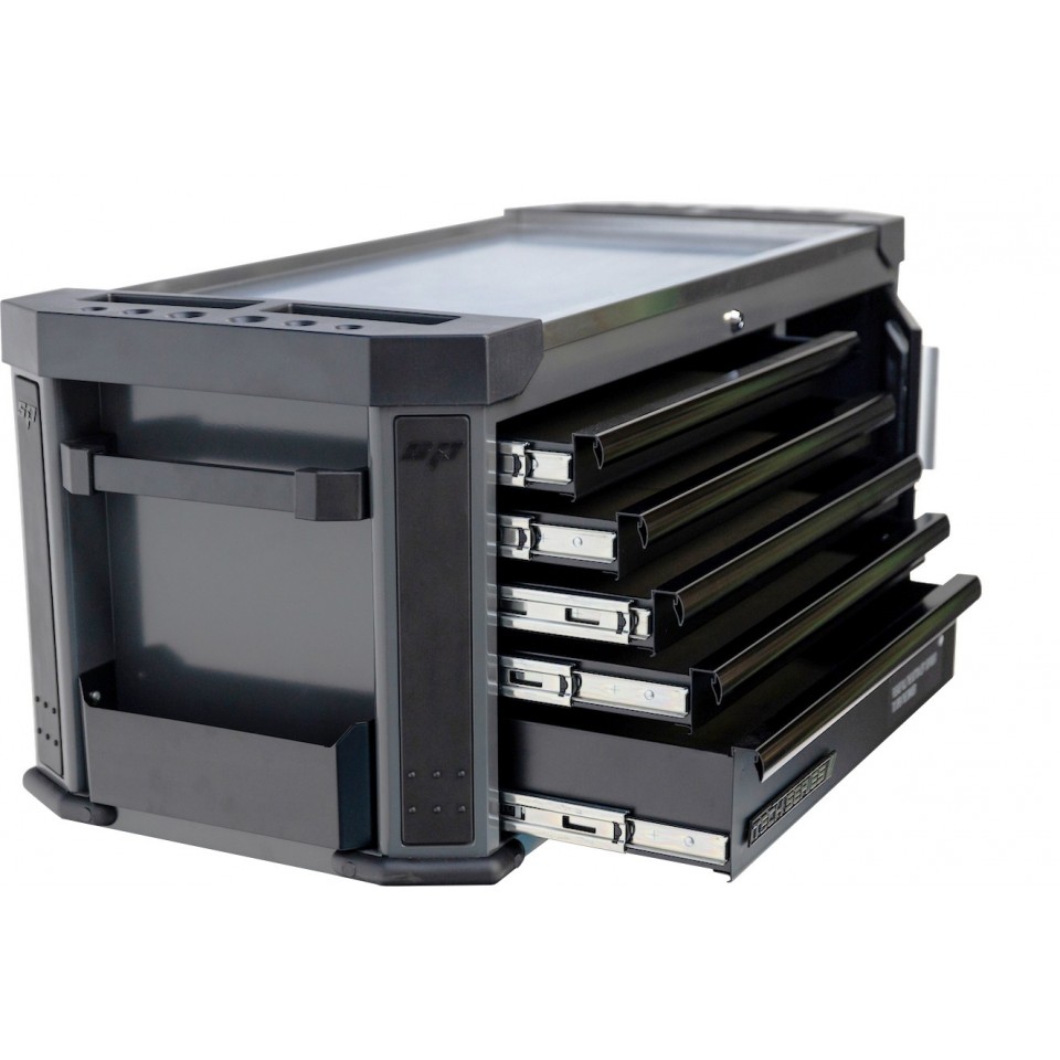 TECH SERIES - TOPBOX 5 DRAWERS XL - DIAMOND BLACK