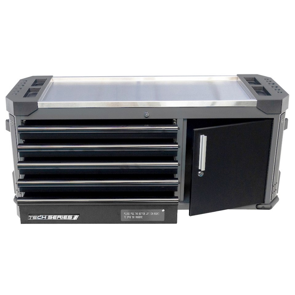 TECH SERIES - TOPBOX 5 DRAWERS XL - DIAMOND BLACK