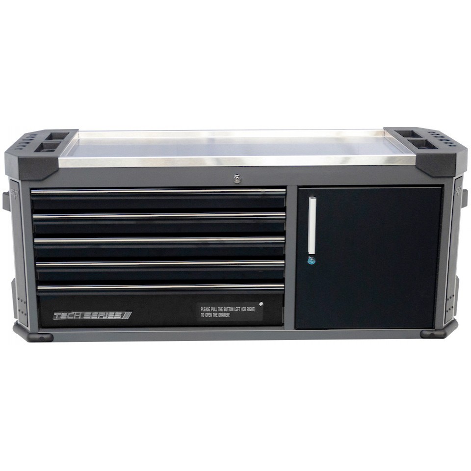 TECH SERIES - TOPBOX 5 DRAWERS XL - DIAMOND BLACK