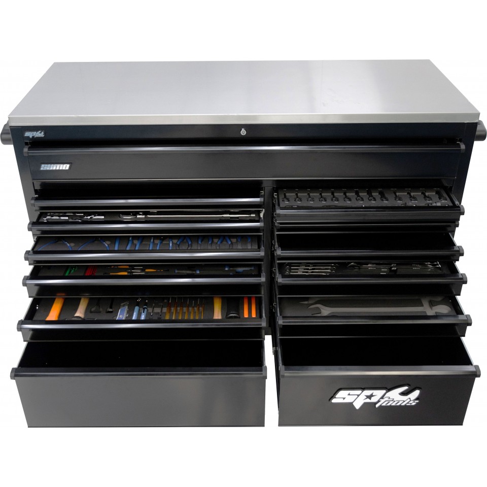 USA TOOLKIT XL - 610 PC - BLACK