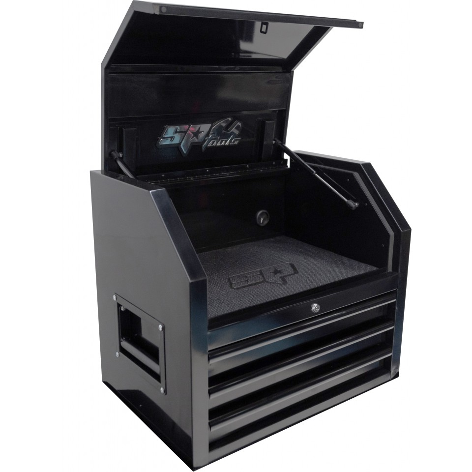 CUSTOM SERIES - TOPBOX 3 DRAWER - BLACK